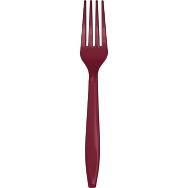Touch of Color Premium Plastic Forks, Glittering Gold, 24 Ct - Walmart.com