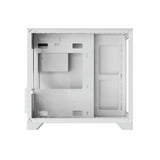 DIYPC ARGB-Q3.v2-W White USB3.0 Tempered Glass Micro ATX Gaming ...