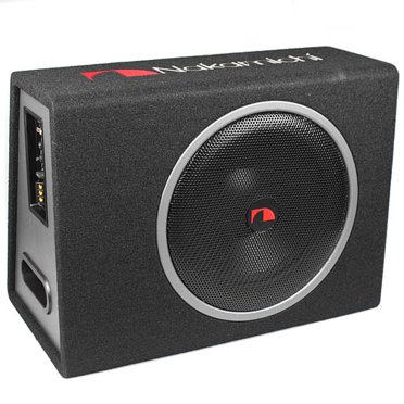Memphis Audio Dual 12" Loaded Enclosure 1 Ohm 1200 Watts Max Power ...