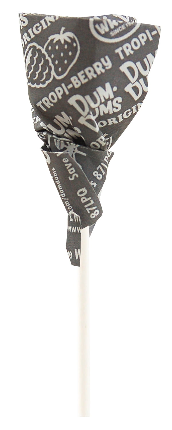 Dum Dums Color Party Lolipops, Silver, Tropi-Berry Flavor, 12.8 oz, 75 ...