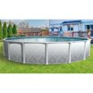 Lake Effect Pools Testudo 15' Round x 52" Resin Protected Steel Above ...