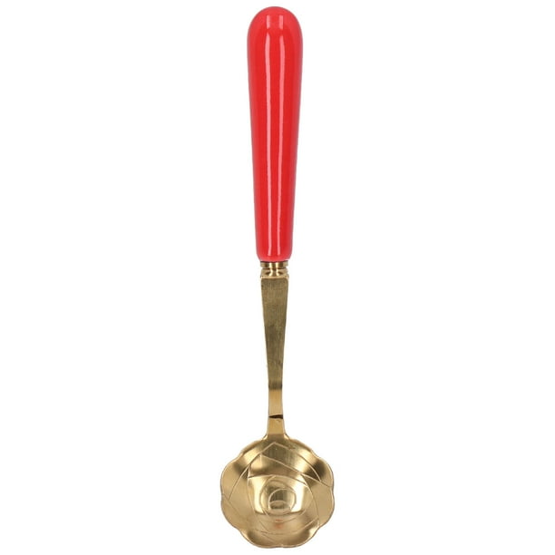 Flower Teaspoon, Ice Cream Scoop Decorative Afternoon Tea Creative Rose ...