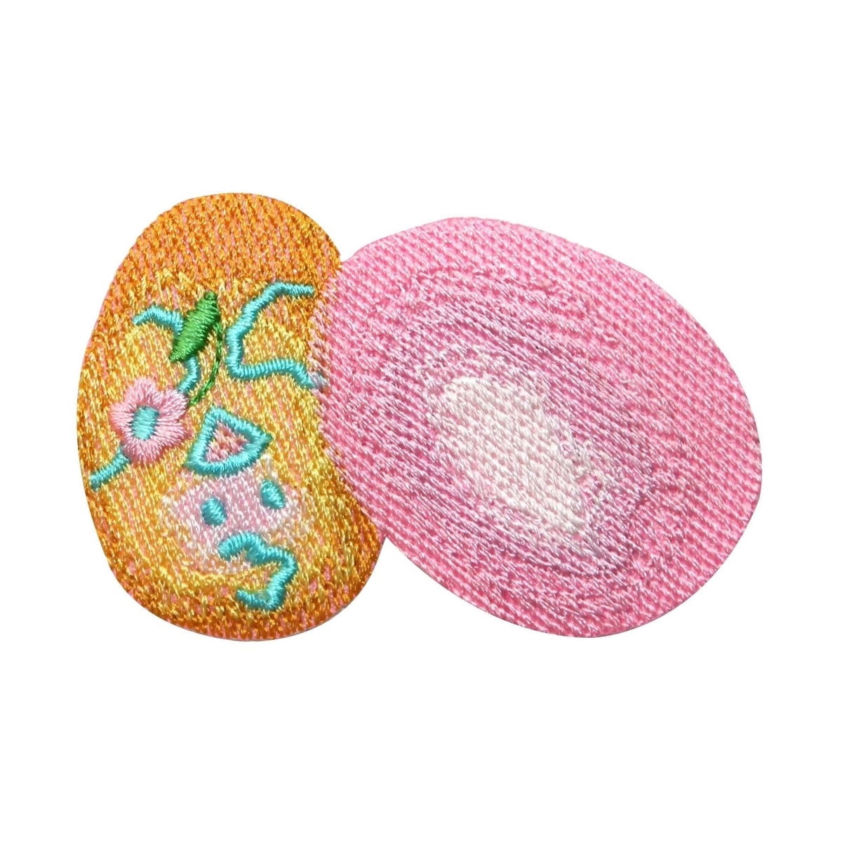 ID 3347A Colored Easter Eggs Patch Spring Holiday Embroidered Iron On ...