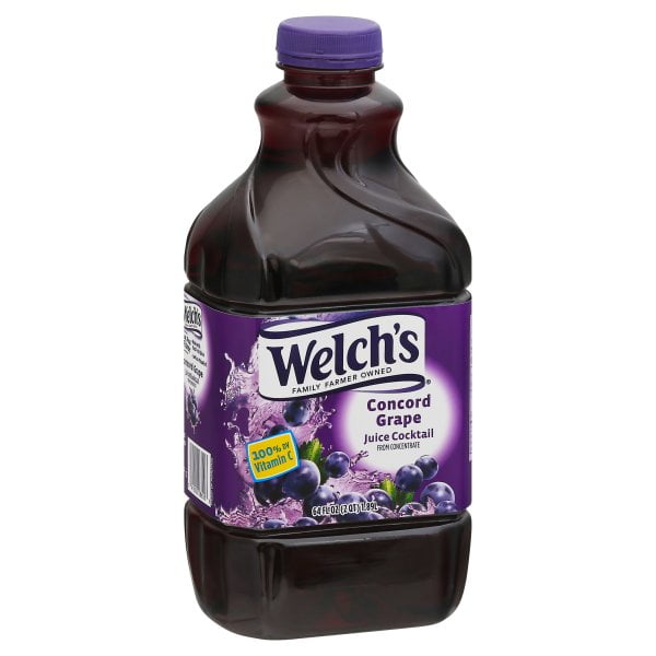 Welch's Grape Juice Cocktail, 64 Fl. Oz. - Walmart.com