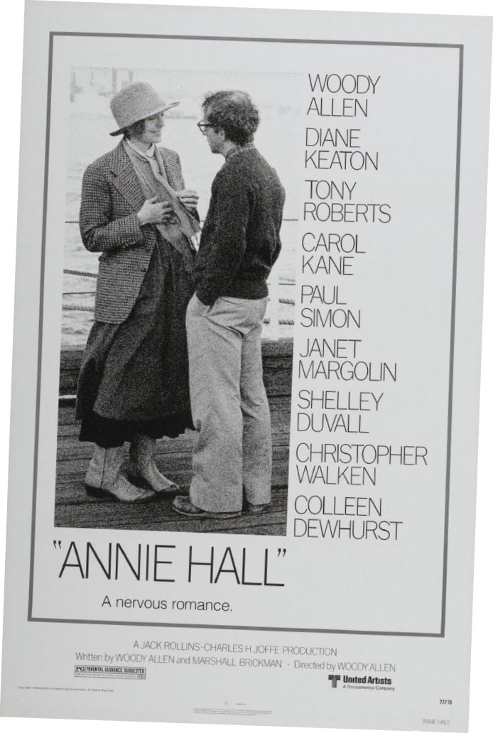Annie Hall Movie Poster 24x36 Entertainment Decor Art Poster 24x36 ...