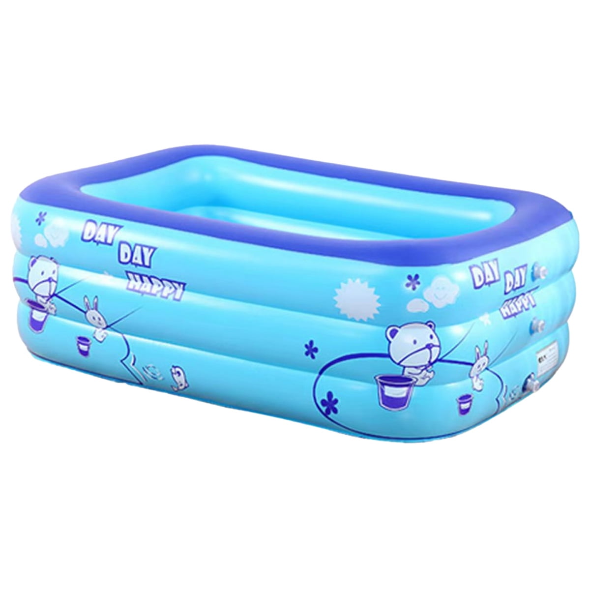 Piscina Hinchable Para Bebés, Piscina Infantil Pequeña, Plegable PVC ...