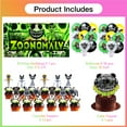 Zoonomaly Party Supplies Latex Balloons Decor Banner Backdrop Kit ...
