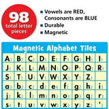 Primary Concepts Magnetic Alphabet Tiles, 92 Letters, Uppercase and ...
