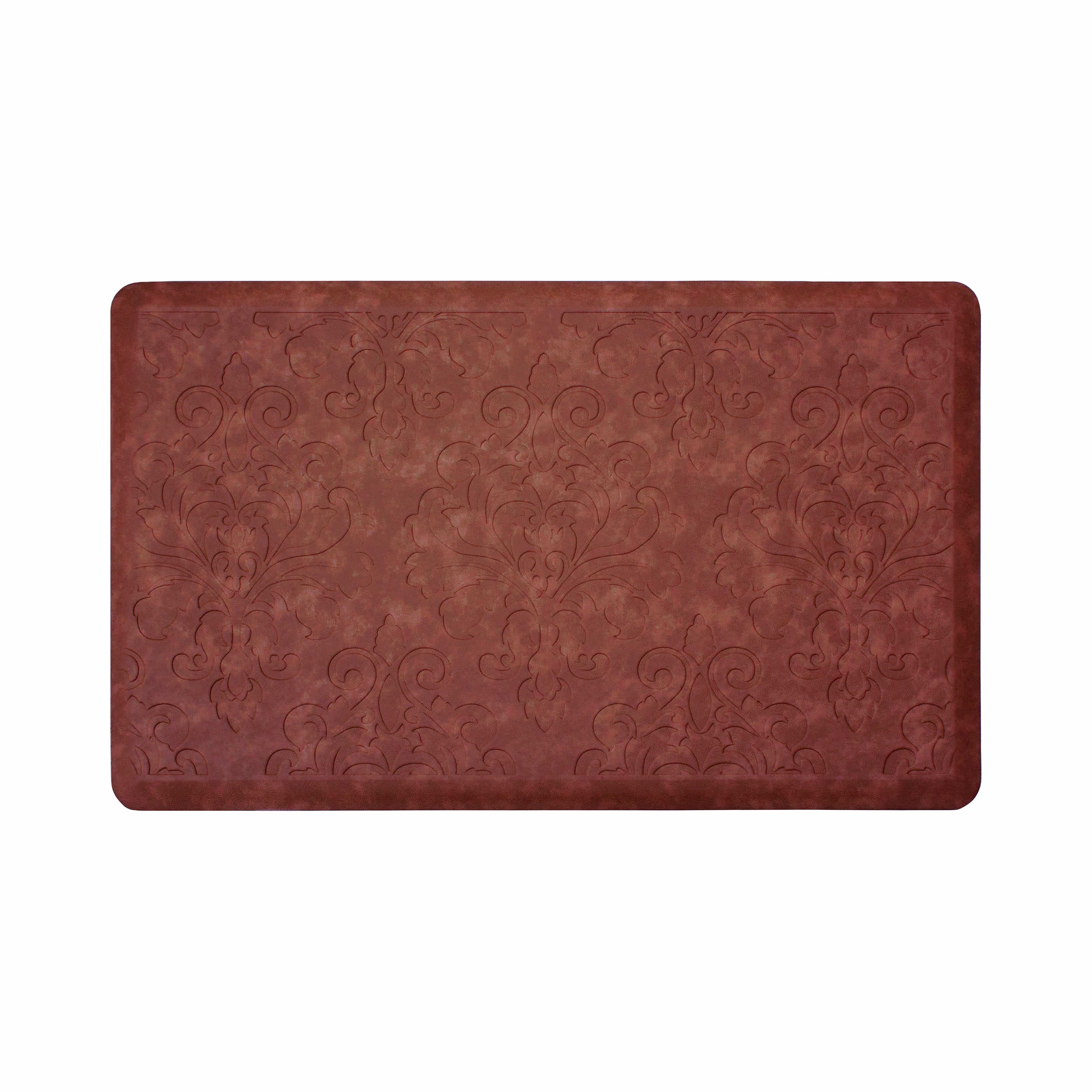 Chef Gear Marni 20 x 32 in. Embossed Gelness Mat, Red - Walmart.com