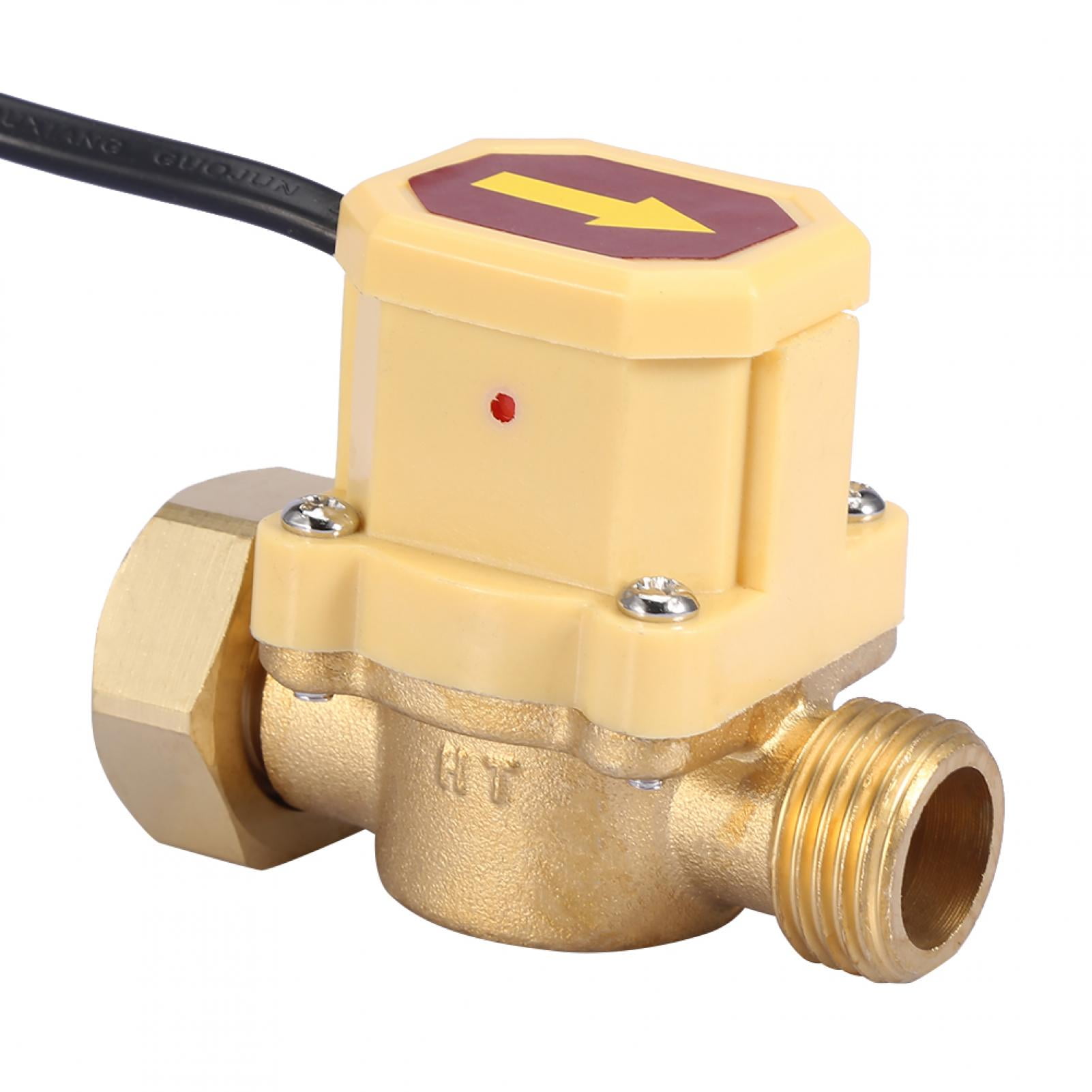 Interruptor De Flujo De Agua, Interruptor De Control De Flujo, Rosca Ajustable G3/4-G1/2 Para ...