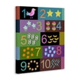 Learning To Count Chart Canvas Wall Art, design by Carla Daly - Walmart.com