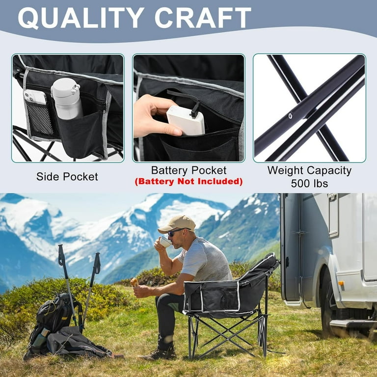 Camping chairs at the range store