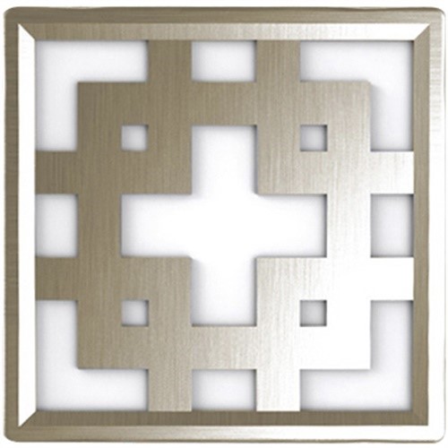 Globe Electric 8950301 LED Decor Square Night Light, Silver - Walmart.com