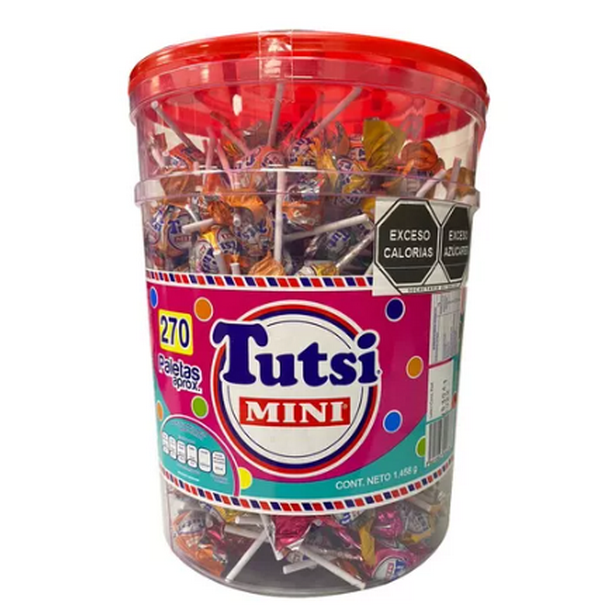 Paleta Tutsi Pop Mini Sabores Surtidos Bote De 270 Piezas | Walmart en ...