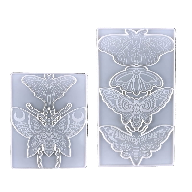 Mini Death Insect Moth Resin Mold for Wall Hangings Gothic Wall Art ...