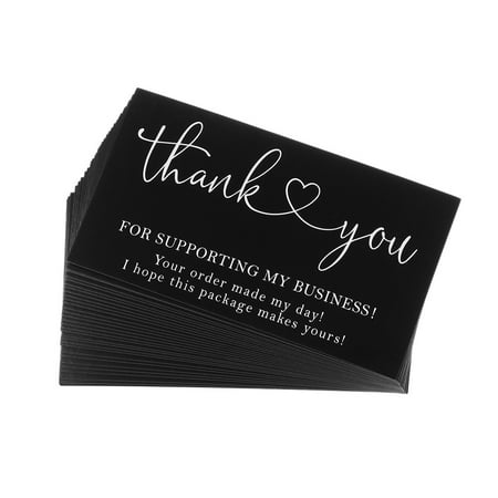 ALmi 30PCS Gift Thank You Cards DIY Packaging Greeting Cardstock For ...