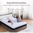 Full Size Mattress, Gel Memory Foam Mattresses, Medium Firm for Cool ...