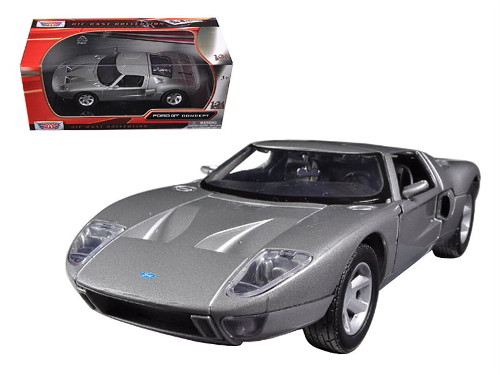 Ford GT Silver 1/24 Diecast Car Model by Motormax - Walmart.com