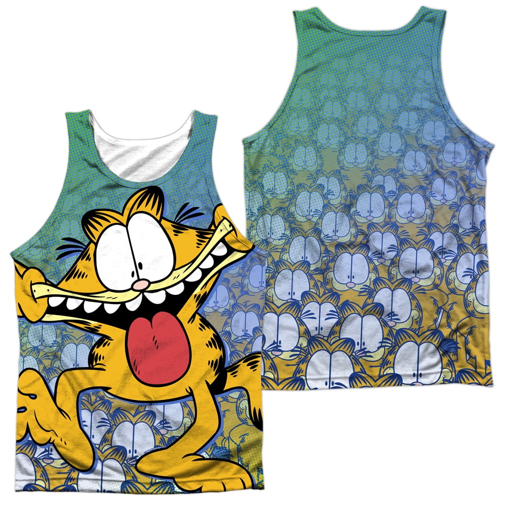 Garfield - Goofy Face (Front/Back Print) - Tank Top - X-Large - Walmart.com