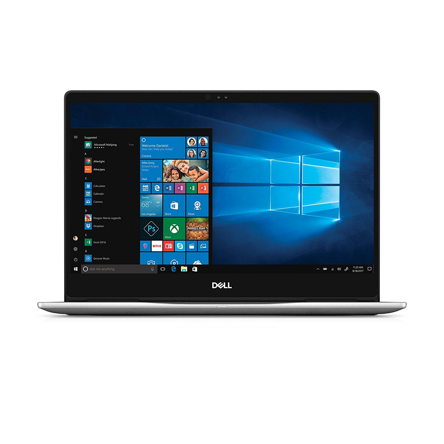 Dell Inspiron 13 Laptop: Core i5-8250U, 256GB SSD, 8GB RAM, 13.3" Full ...