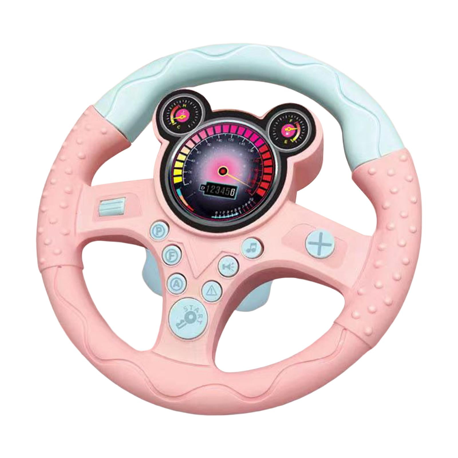 Simulation Steering Wheel Toy Busy Board DIY Accessory Interactive Toys ...