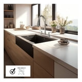 WMF-8201ZNL-CP Hybrid Metal Double Handle Kitchen Faucet with Pull Down ...