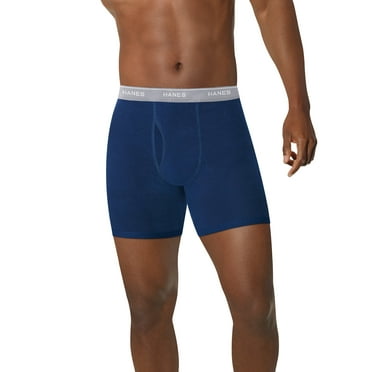 Hanes Men's Comfort Flex Fit Ultra Soft Cotton Stretch Boxer Briefs, 3 Pack, Sizes S-3XL ...