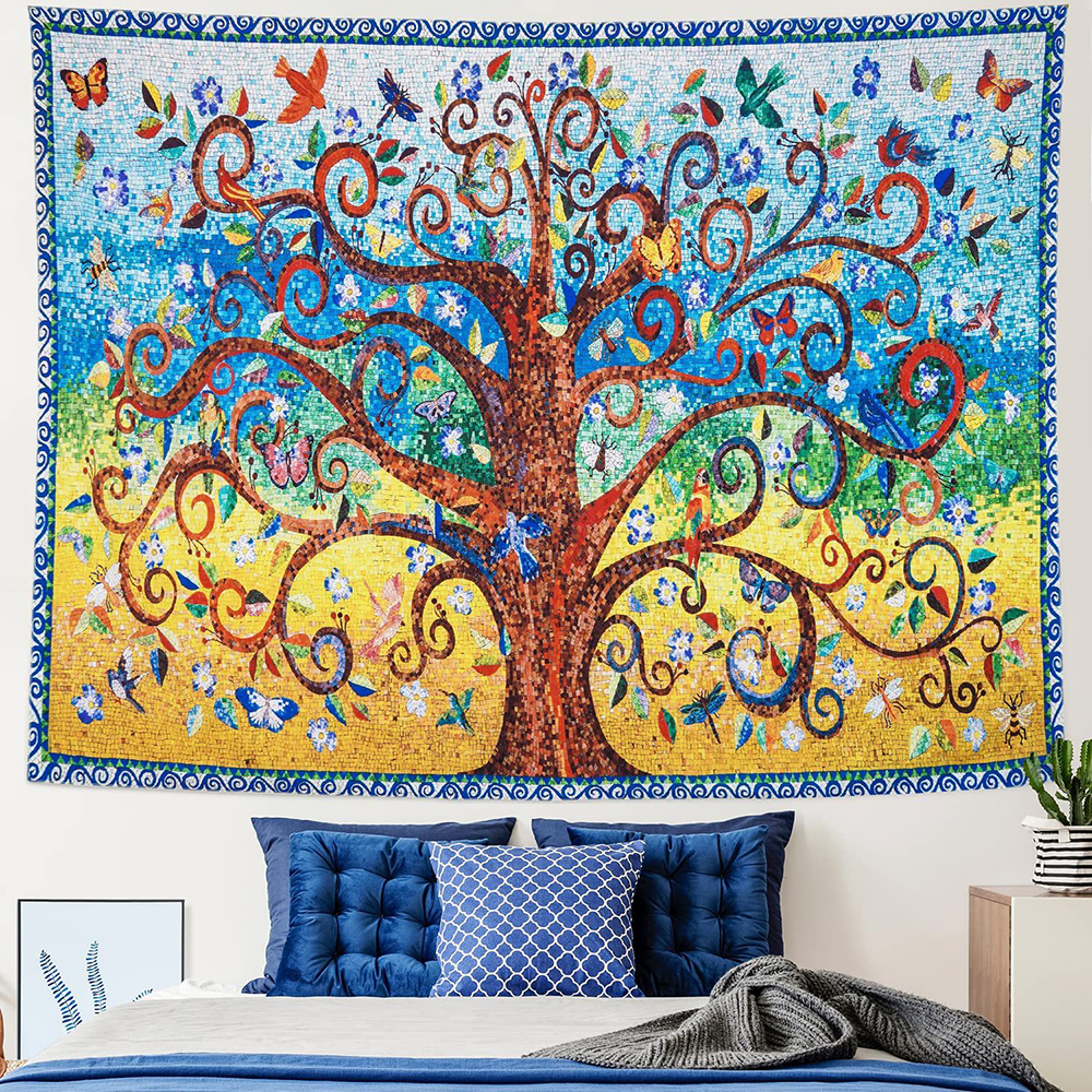 Tapestry Throws With Themes