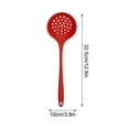 Skimmer Spoon, Slotted Turners for Cooking, Lightweight Long Handle ...