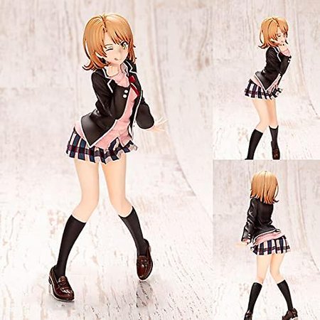 School Uniform Girl Isshiki Iroha Pvc Anime Figure Toy Model Dolls ...