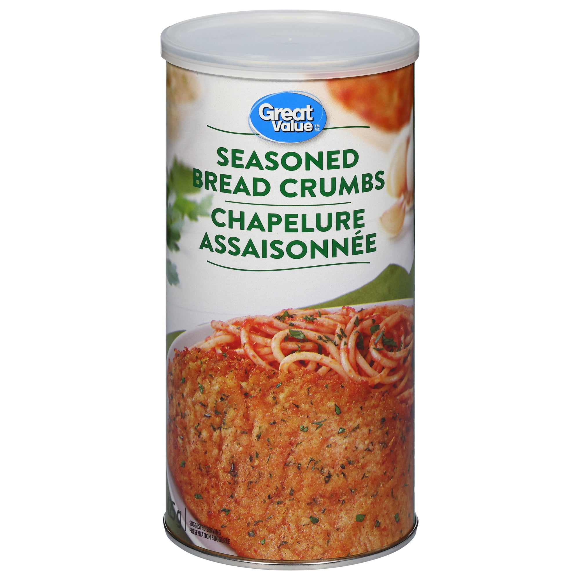 Click here for Great Value Seasoned Bread Crumbs  425g 425 G prices
