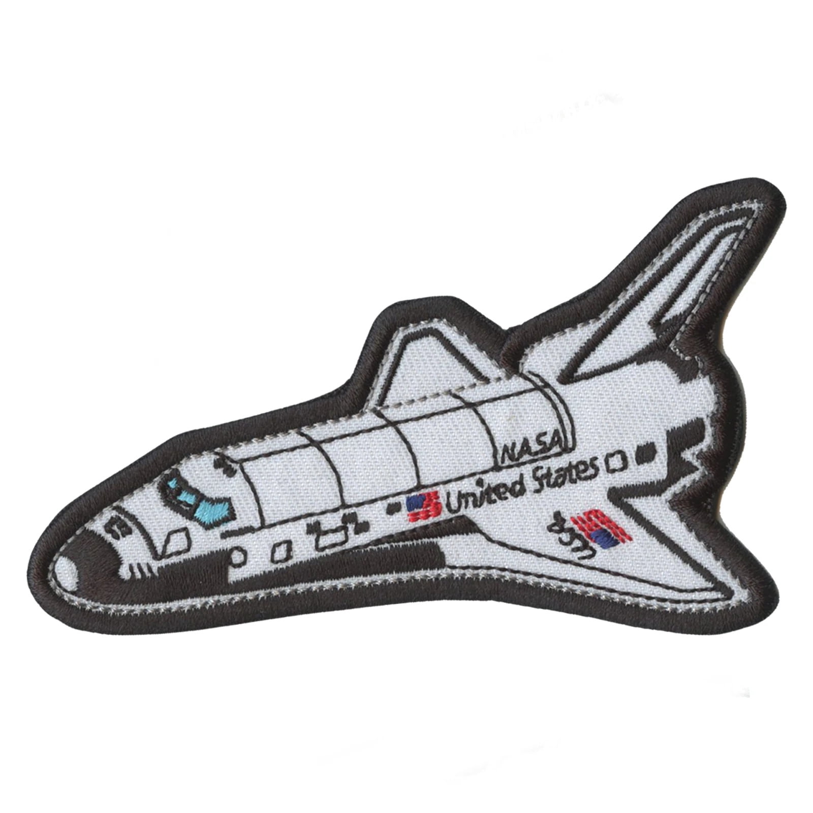 NASA Space Shuttle Iron On Patch - Walmart.com