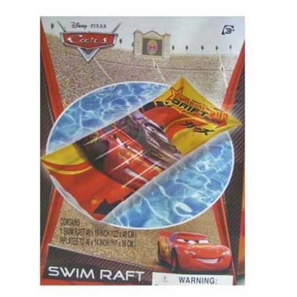 Disney Pixar Cars Swim Raft - Inflatable Pool Floating - Walmart.com ...