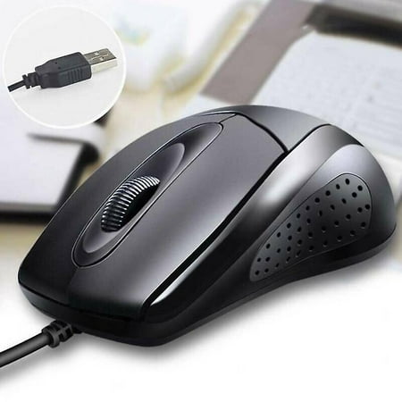 USB 3D OPTICAL SCROLL WHEEL MOUSE MICE For PC Desktop Laptop | Walmart ...