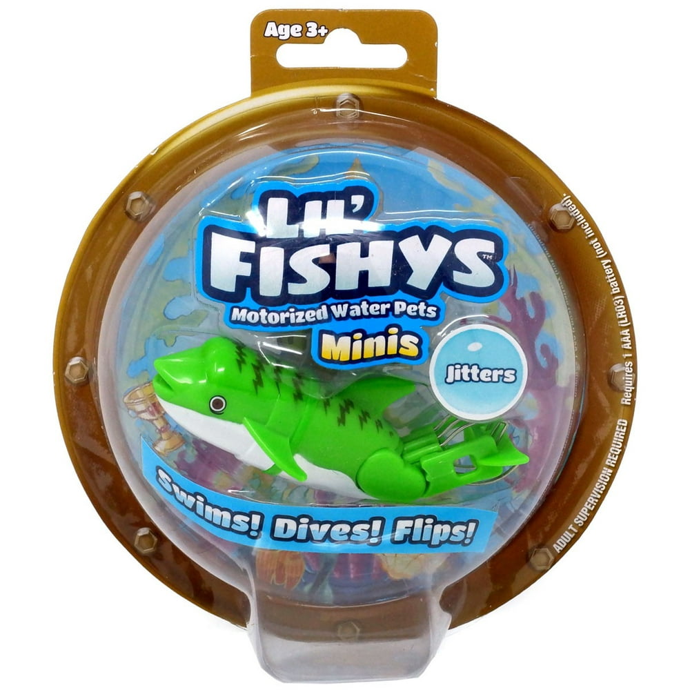 Lil' Fishys Minis Jitters Motorized Water Pet - Walmart.com - Walmart.com