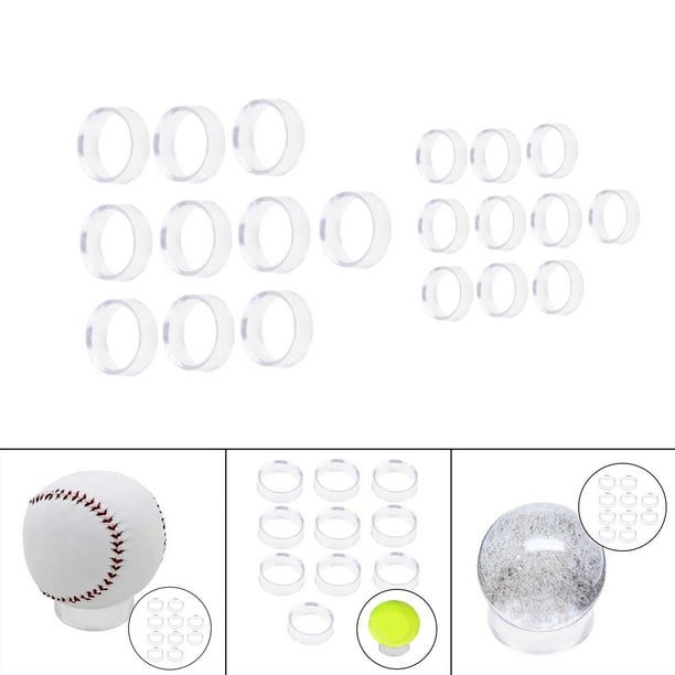 40/Set Acrylic Clear Transparent Display Stand Sphere Holder for ...