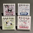 2026 Calendar Desk Cute Sanrio Hello Kitty Small Calendar Cartoon Memo ...