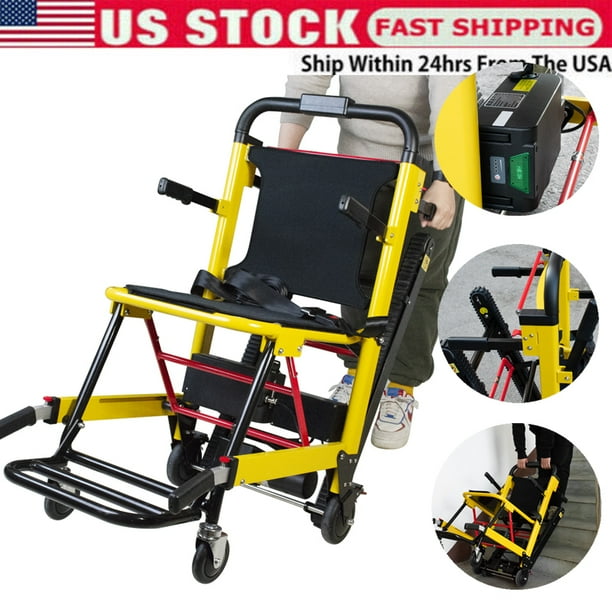 Carejoy Foldable Stair Lifting Motorized Climbing Wheelchair Stair Lift ...