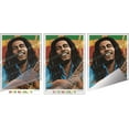 Bob Marley - Pop-Art Music Poster (Bob Masse Art - Tuff Gong - Smiling ...