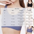 CheerKidz Women's Solid Color Round Neck Large Size Bras Without Steel ...