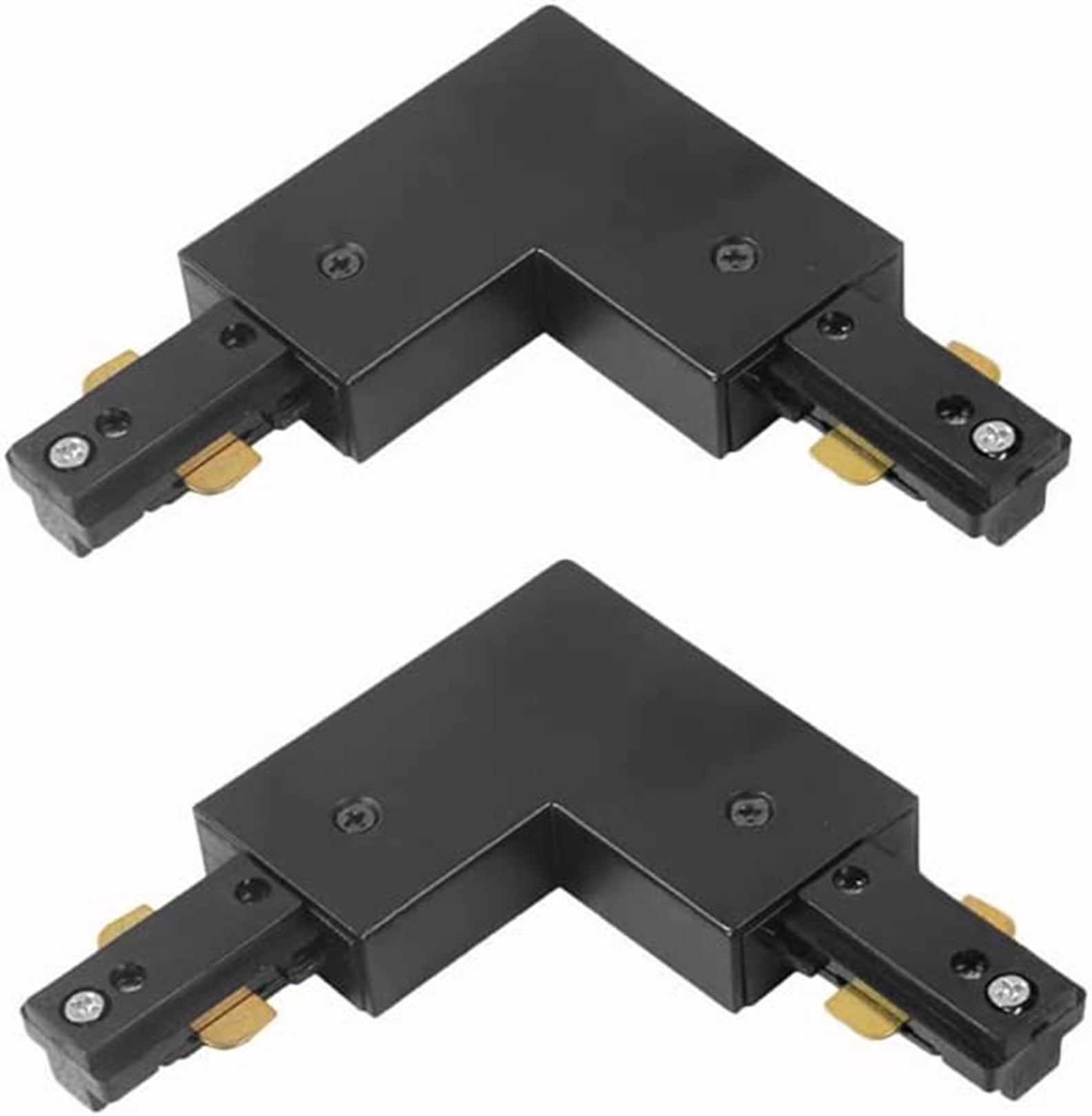 FSLiving Track System Connector L Shape Connector LED Spotlight Rail H ...