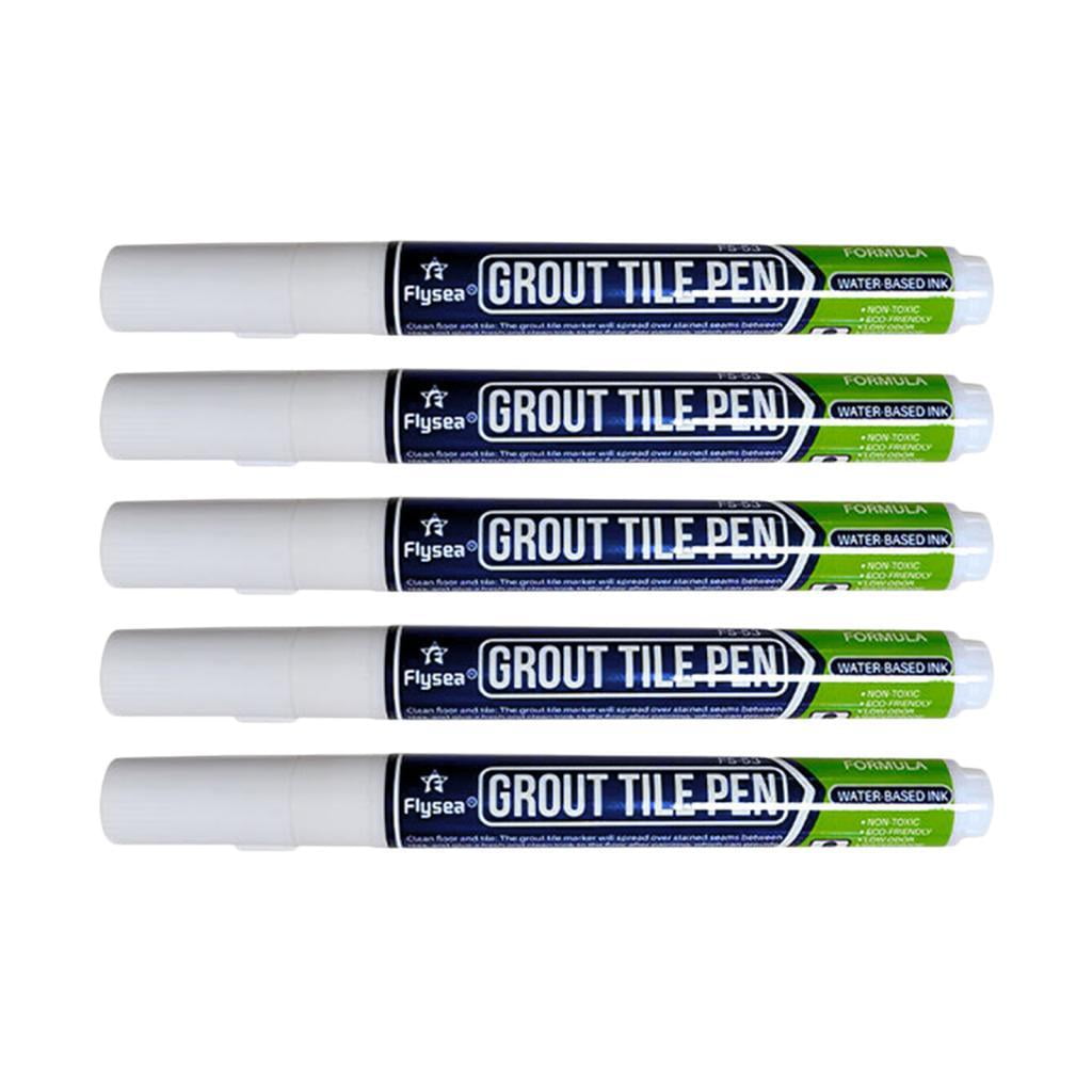 5 PCS Tile Styling Pen Bathroom Anti Molde Y Moho Grout Marker Repair ...