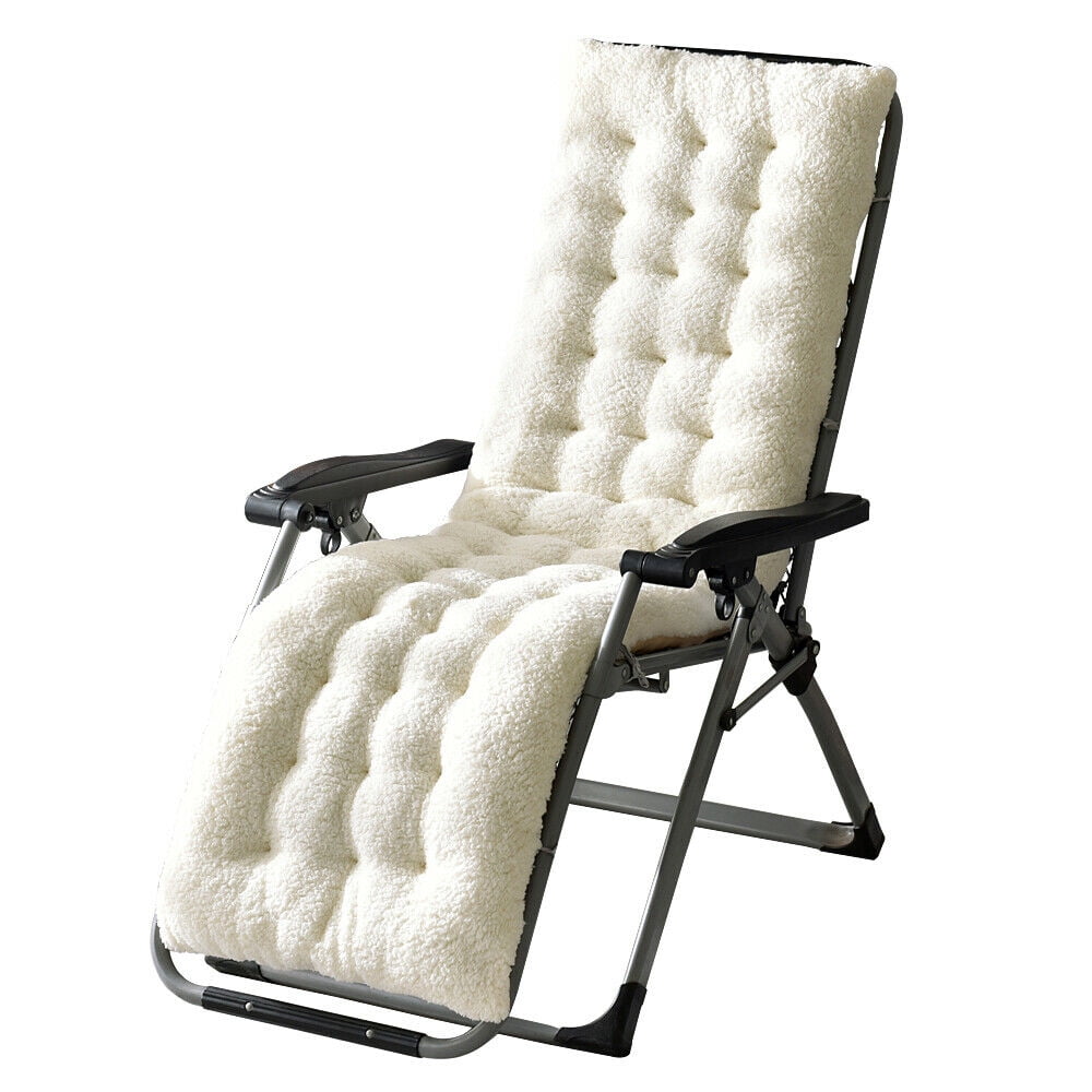 Solid Recliner Rocking Chair Mat Sofa Soft Back Cushions Lounger ...