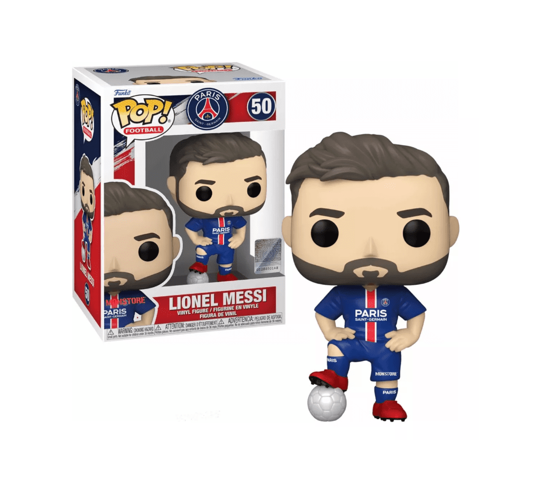 Funko Pop Fútbol Lionel Messi #50 Funko Paris Saint Germain | Walmart ...