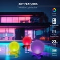 Merkury Innovations 23.6 Inflatable LED Light-Up Ball - Walmart.com