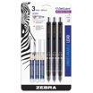 Zebra ZEB55410 0.7 mm Z-Grip Plus Mechanical Pencil, Black - 1 Dozen ...