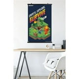 Minecraft - Create, Explore, Survive 2 Wall Poster, 22.375" x 34 ...