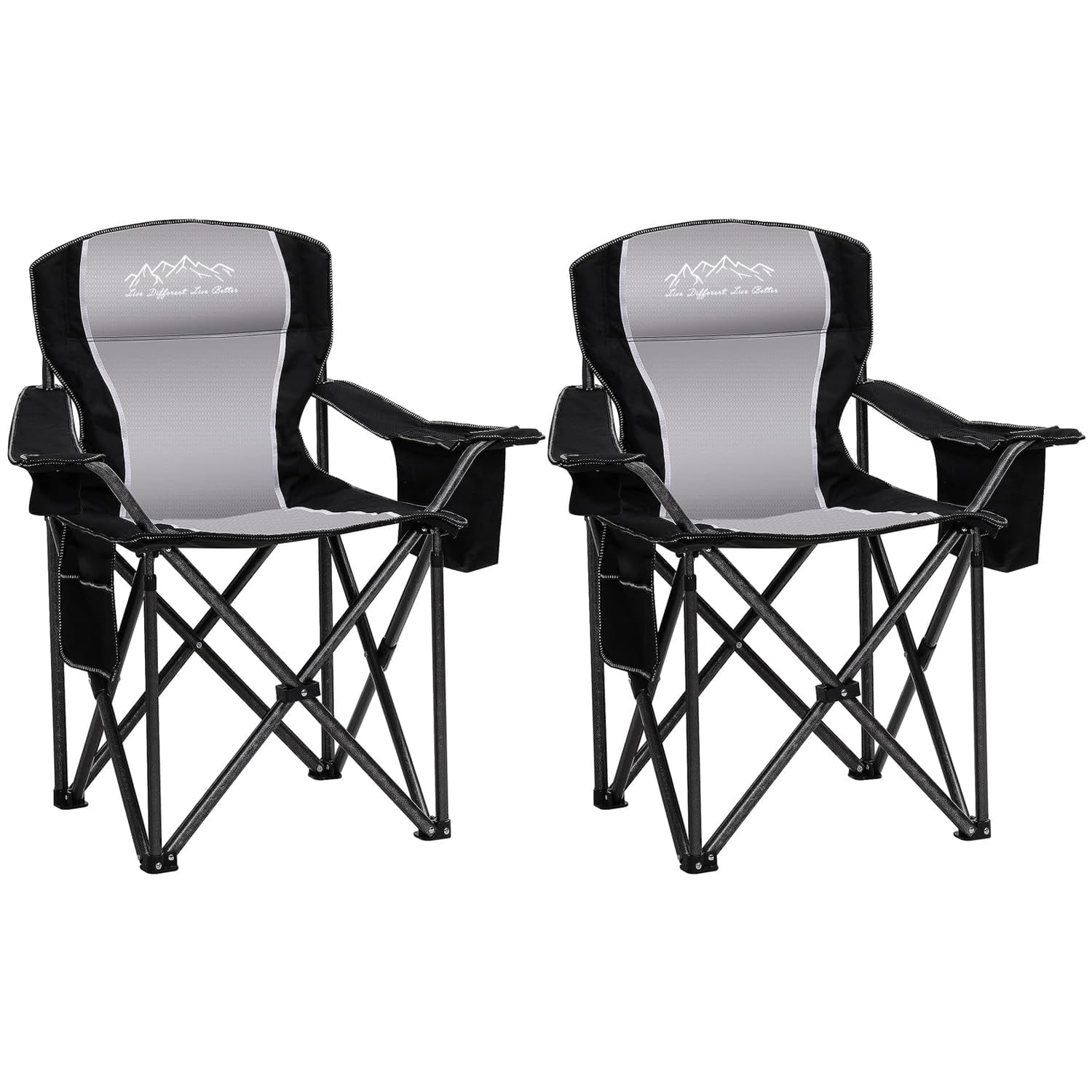 Click here for Sailary 2pcs Folding Camping Chair  Heavy Duty Por... prices