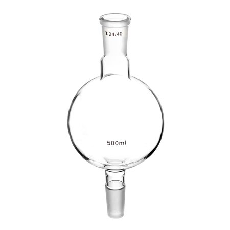 Qwork Lab Distillation Glass Bottle, 500Ml 2440 Chromatography ...