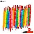 Blarkrus Rocket Balloons, Self-Flying Rocket Balloons with Inflator ...